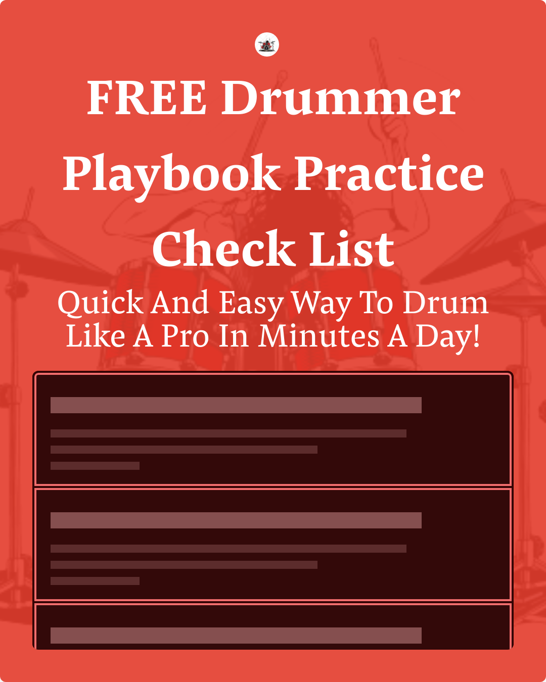 Ultimate Drum Practice Checklist